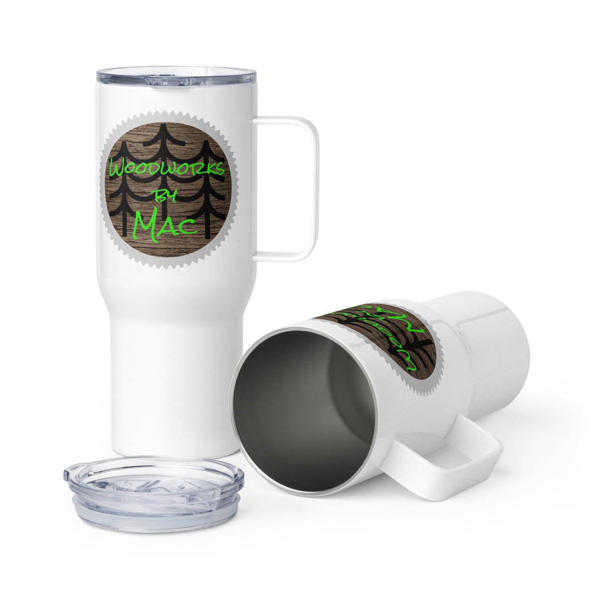 Woodworks by Mac Travel mug with a handle – GEORGE SUPPLY CO